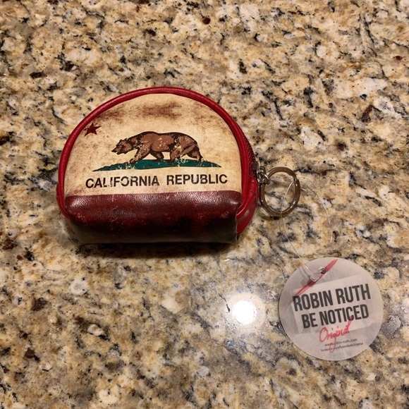 Robin Ruth | Bags | Robin Ruth California Republic Coin Purse | Poshmark
